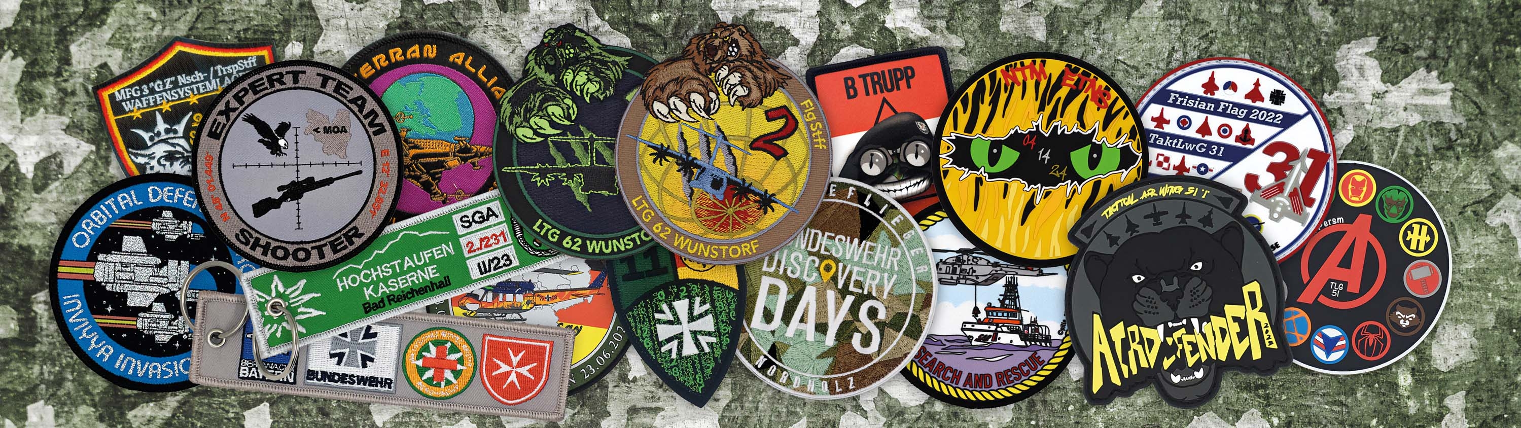 🥇 Bundeswehr Patches hier online kaufen